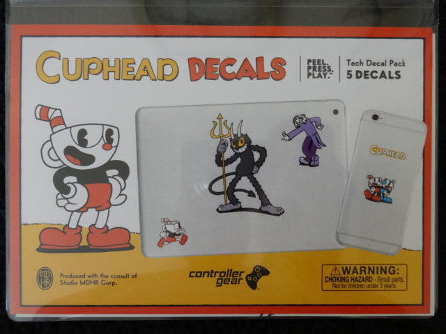 Cuphead Tech Decals – Many Cool Things